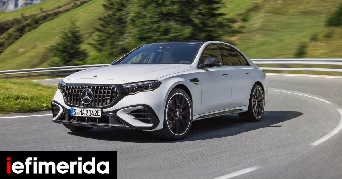 Αποκάλυψη για τη νέα Mercedes-AMG E 53 Hybrid 4Matic+ των 612 ίππων - iefimerida.gr