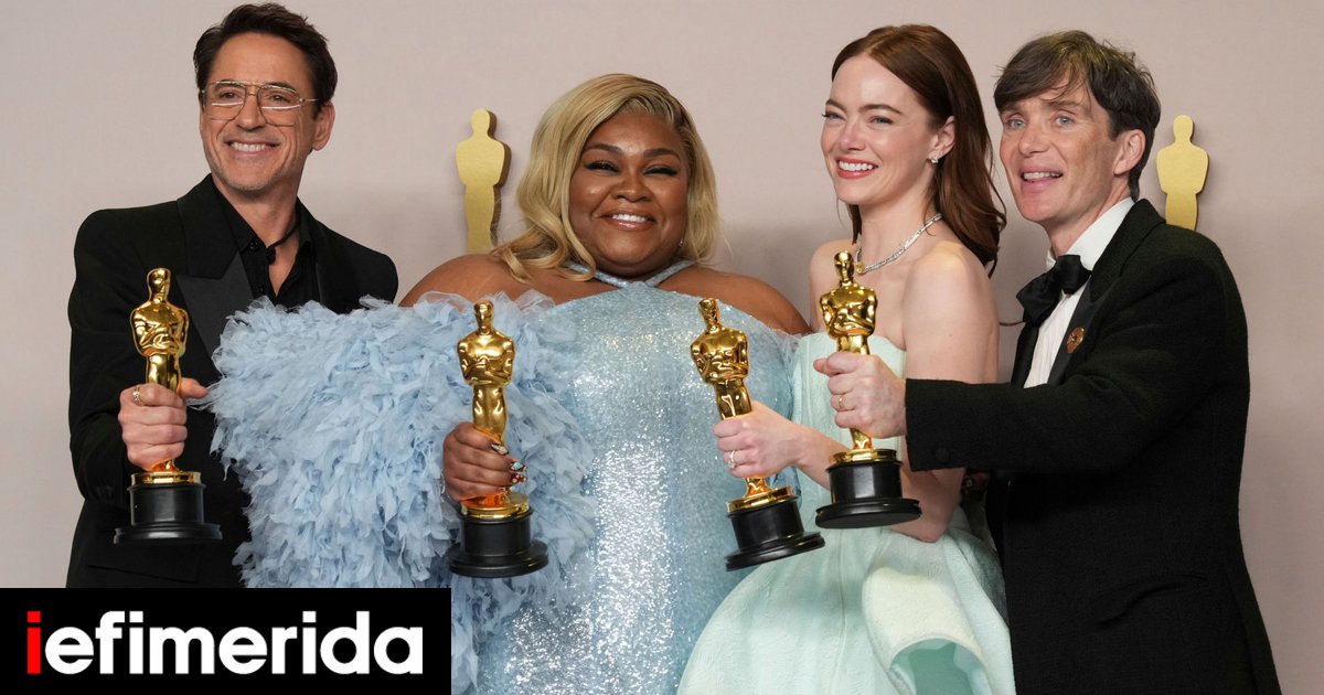 Όσκαρ 2024: Η λίστα των νικητών - iefimerida.gr