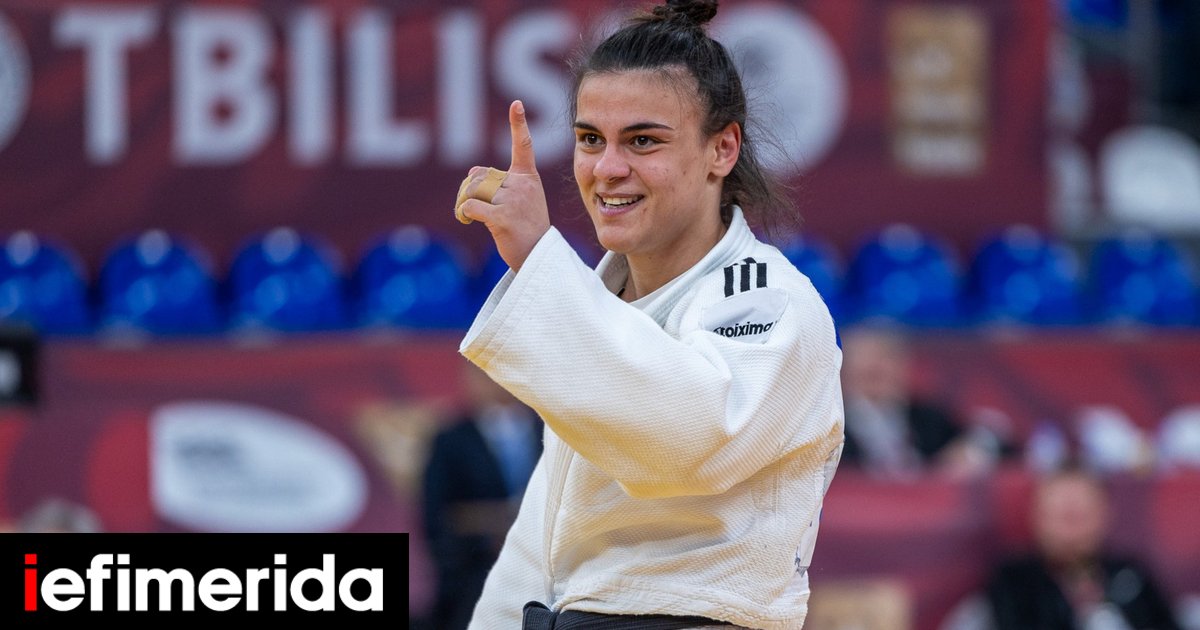 Τζούντο: Χάλκινο μετάλλιο σε... 39 δευτερόλεπτα για την Τελτσίδου στο Γκραν Σλαμ της Τιφλίδας ...
