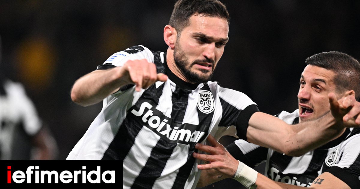 ΑΕΚ-ΠΑΟΚ 2-2: Με γκολ στο 90' ο Οζντόεφ κράτησε στην κορυφή τους Θεσσαλονικείς [βίντεο ...