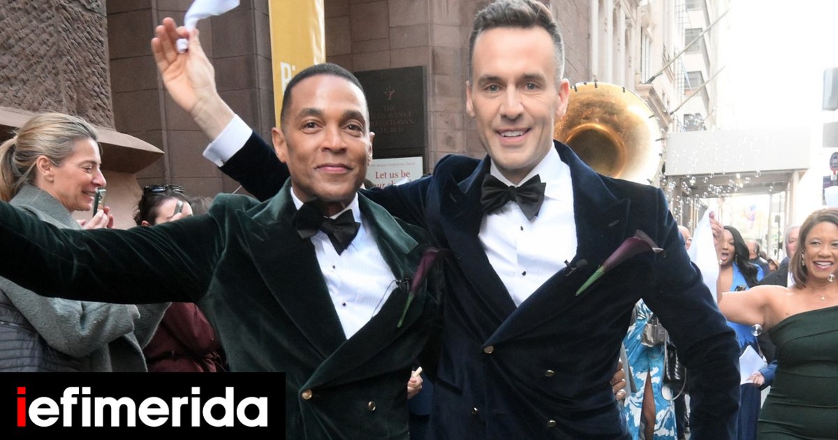 Ντον Λέμον: Ο πρώην παρουσιαστής του CNN παντρεύτηκε τον επί 8 χρόνια σύντροφό του -Οι διάσημοι ...