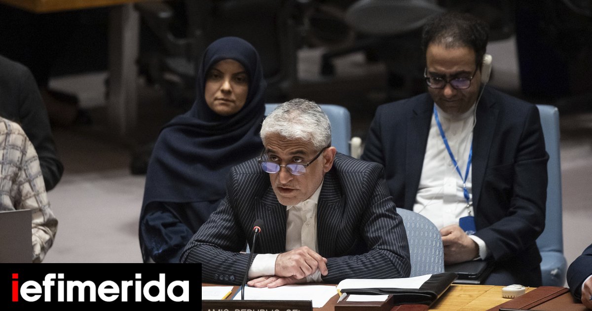 Ιρανός πρέσβης στον ΟΗΕ: «Η Τεχεράνη άσκησε το εγγενές του δικαίωμα ...