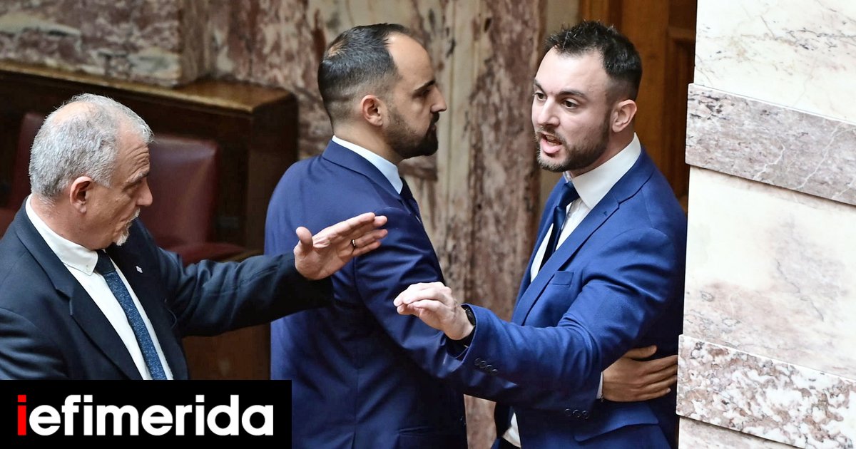 Οδηγείται στη ΓΑΔΑ ο ανεξάρτητος βουλευτής Κ. Φλώρος που γρονθοκόπησε ...