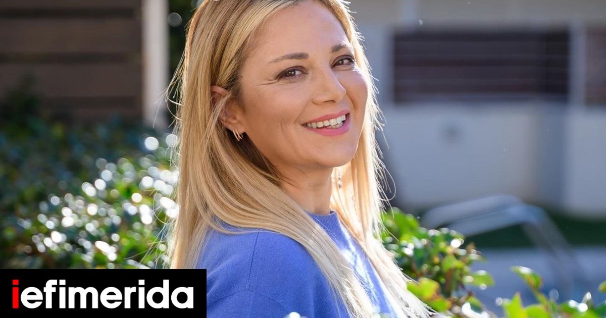 H Νάνσυ Ζαμπέτογλου όπως δεν την έχουμε ξαναδεί: Με σορτσάκι και χωρίς μακιγιάζ στα Κύθηρα ...