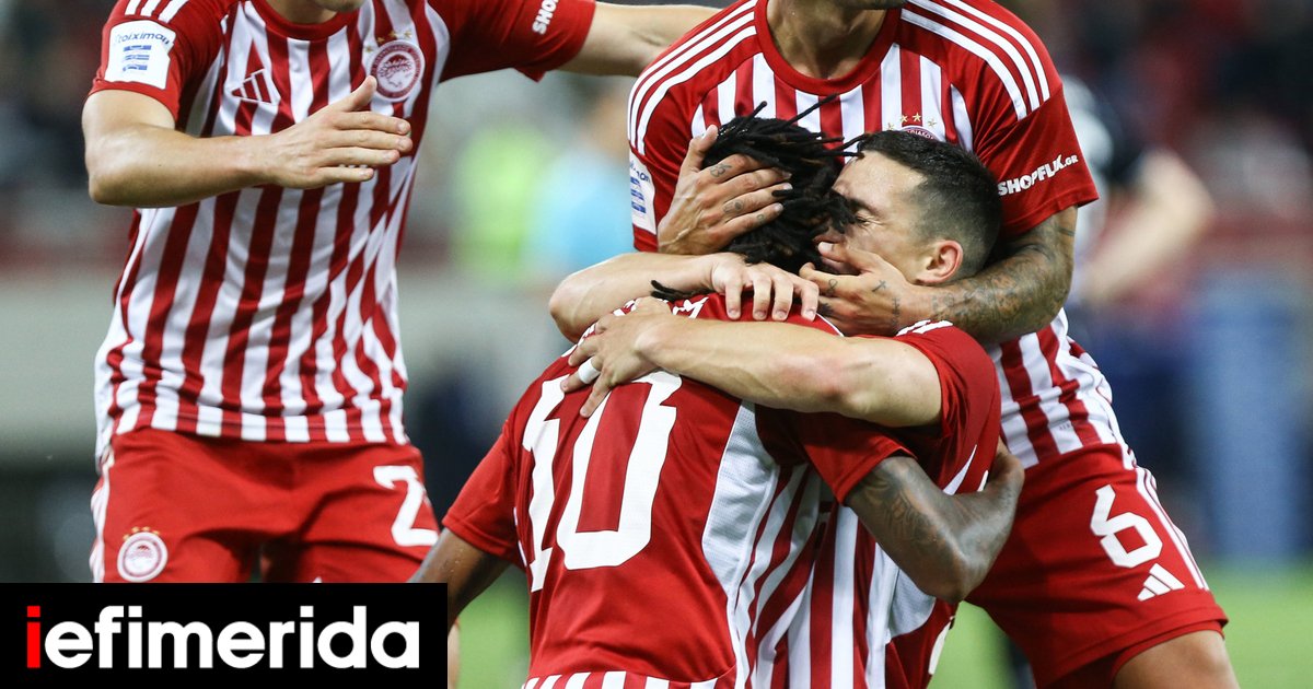Ολυμπιακός-ΠΑΟΚ 2-1: Οι «ερυθρόλευκοι» πήραν το ντέρμπι και παραμένουν ...