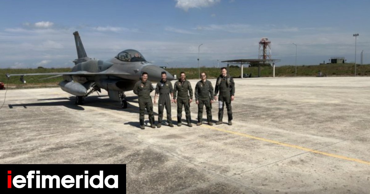 Συνεκπαίδευση μαχητικών αεροσκαφών της Πολεμικής Αεροπορίας με την ...