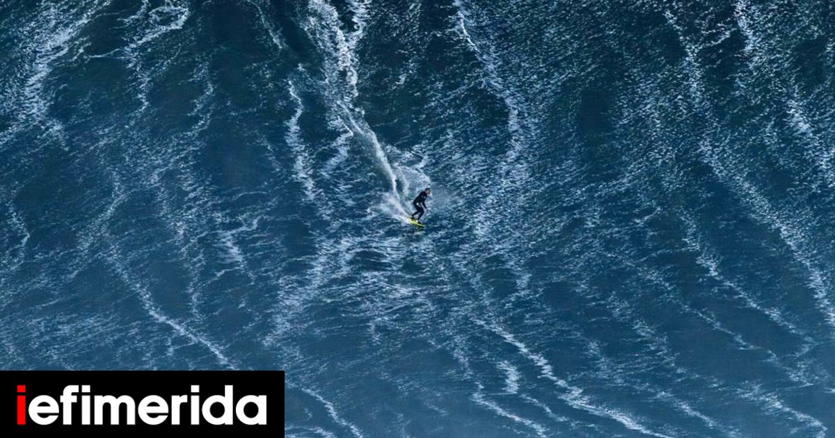 Γερμανός σέρφερ έσπασε το παγκόσμιο ρεκόρ Γκίνες στην Πορτογαλία ...