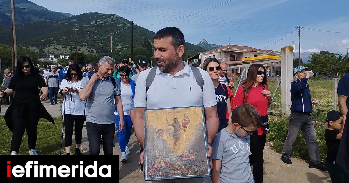 Το έθιμο της Καλής Βρύσης Δράμας: Η λιτανευτική πομπή που διανύει 18 ...