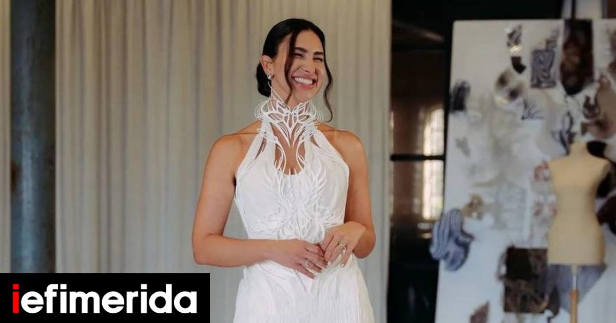 Το πρώτο 3D-printed νυφικό στον κόσμο είναι γεγονός -Εντυπωσιακό, σαν ...
