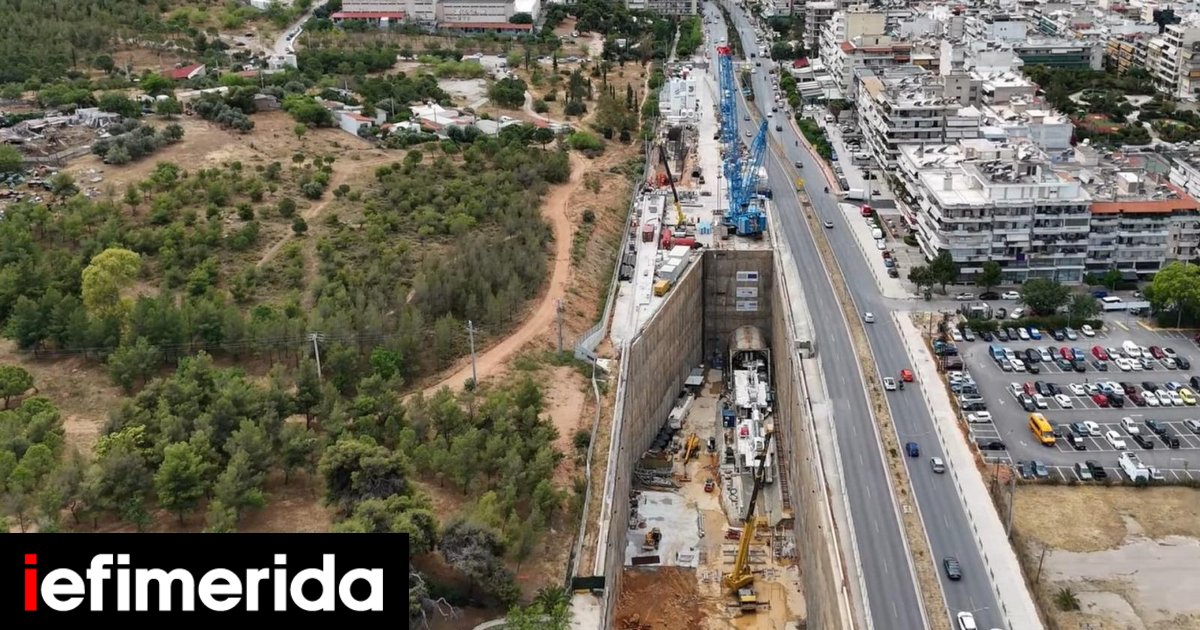 Προχωρά το μεγαλύτερο έργο που κατασκευάζεται στην Αθήνα -Πότε θα ...