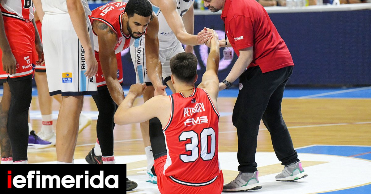 Basket League: «Βόλτα» Ολυμπιακού στη Ρόδο -Τραυματίστηκε ο Πετρούσεφ, αγωνία ενόψει FInal-4 ...