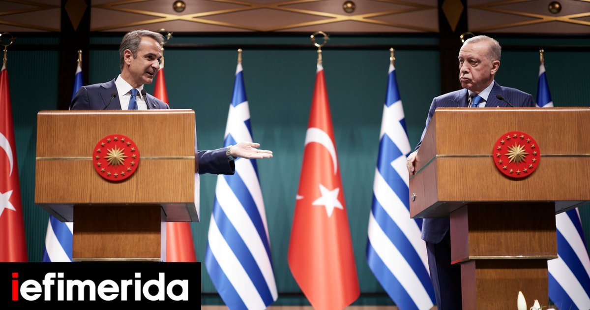 Μητσοτάκης-Ερντογάν: Το μπρα ντε φερ και οι διαφωνίες on air -Τι έγινε ...