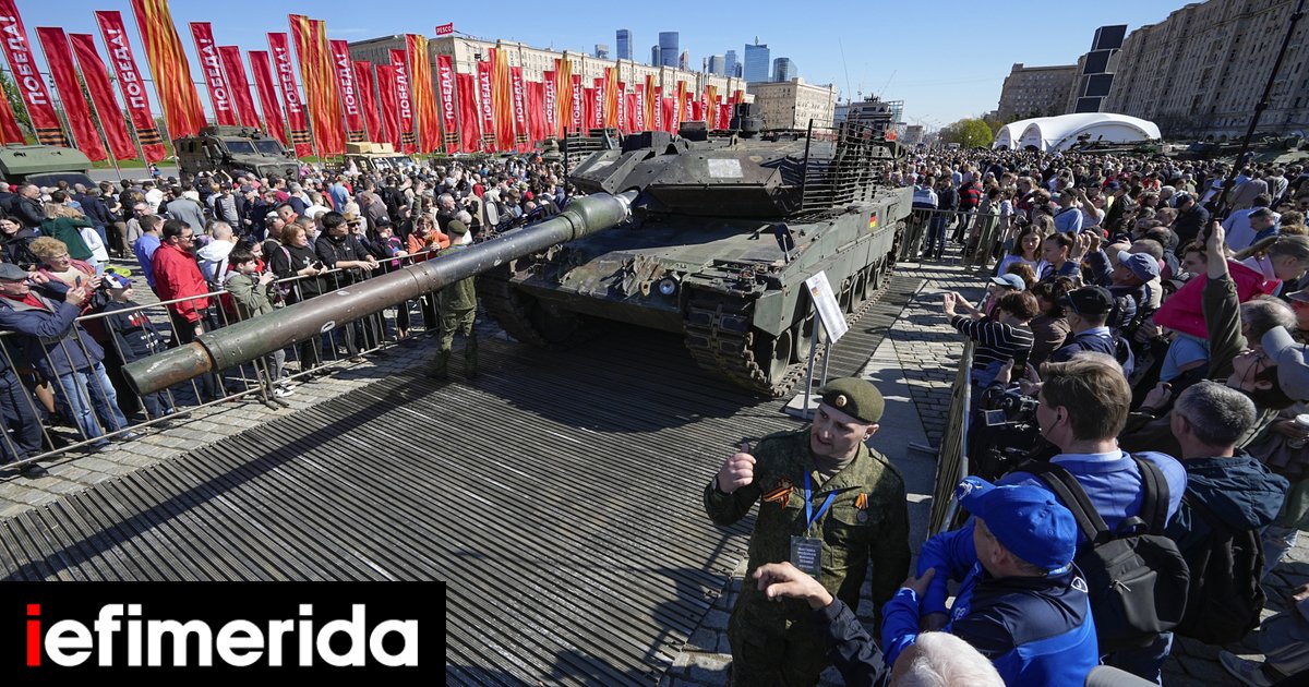 Μόσχα: Ο Πούτιν μοστράρει σε έκθεση ως τρόπαια δυτικά τανκς που ...