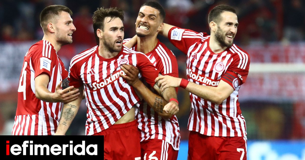 Ολυμπιακός-ΑΕΚ 2-0: «Ερυθρόλευκος» θρίαμβος που γκρέμισε την Ένωση από ...