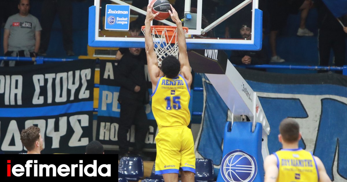 Basket League: Με άνεση το πρώτο βήμα το Περιστέρι, 79-63 τον Κολοσσό [βίντεο] - iefimerida.gr