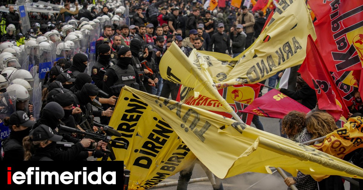 Κωνσταντινούπολη: Συγκρούσεις στην πλατεία Ταξίμ την Πρωτομαγιά -Οι ...