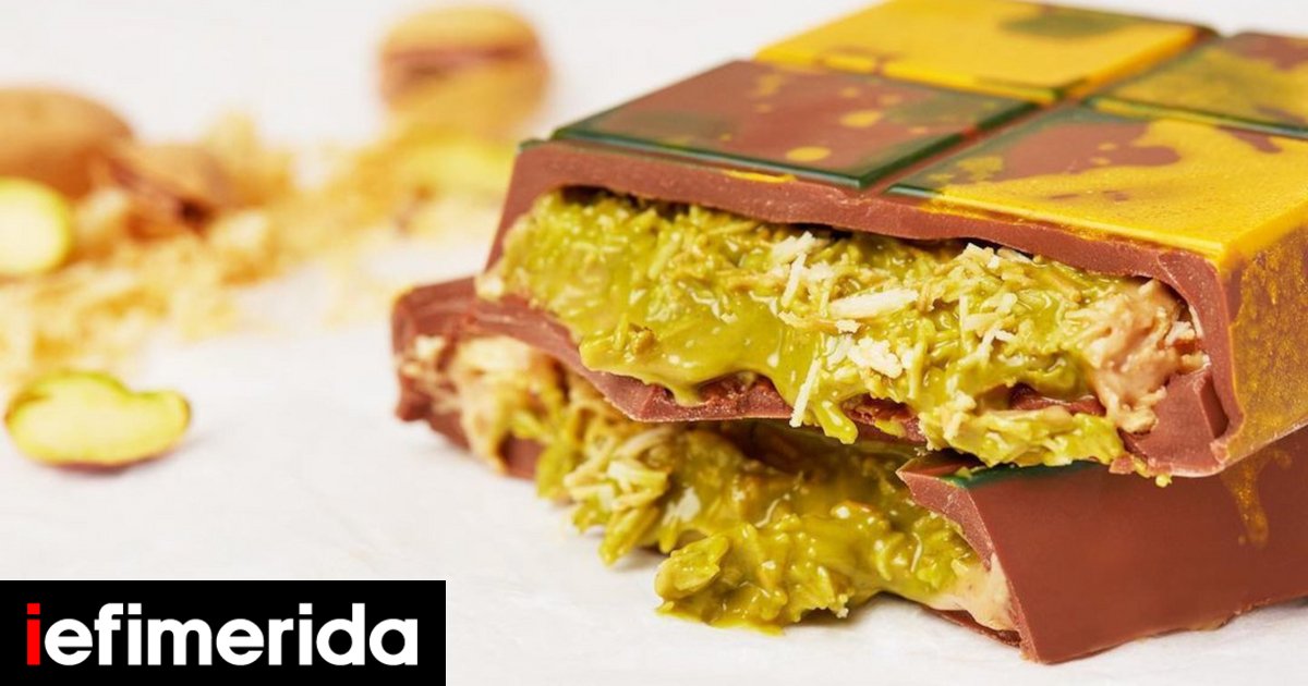Η viral σοκολάτα από το Ντουμπάι που κάνει θραύση στο TikTok -Λαχταριστή, πώς να τη φτιάξεις στο ...