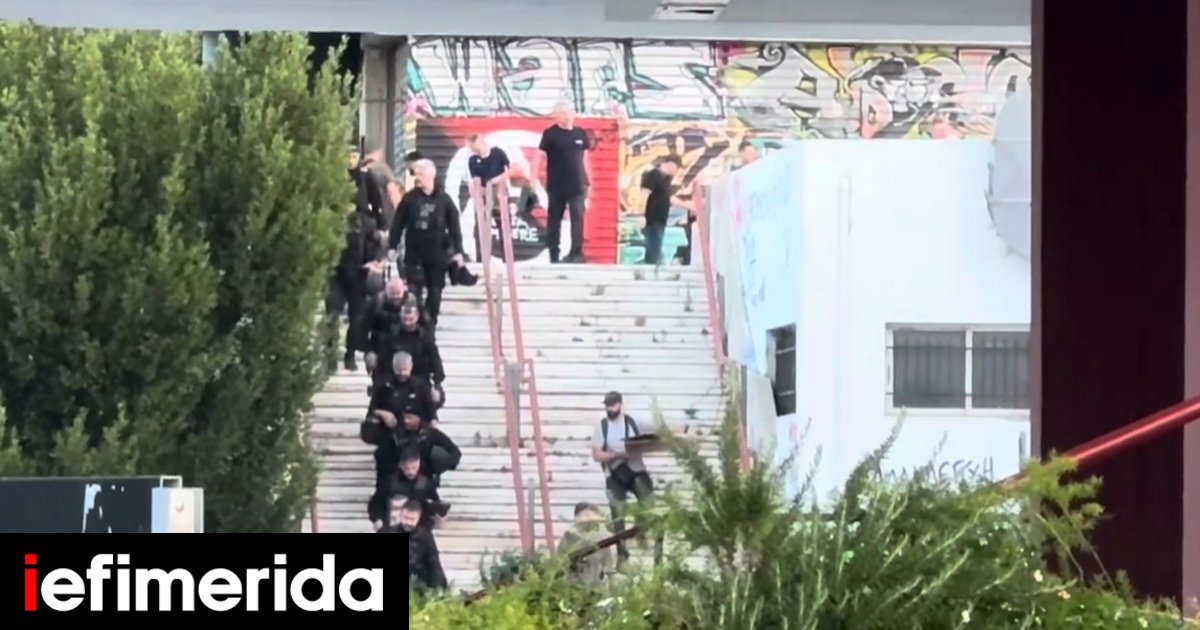 Εκκενώθηκε κατάληψη στη Θεολογική Σχολή του ΑΠΘ -Βρέθηκαν κράνη, ξύλινα ...