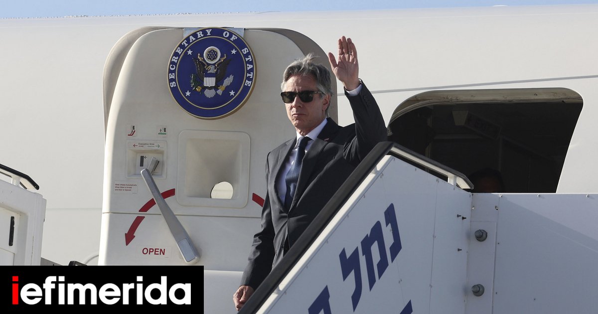 Ξανά στο Ισραήλ ο Άντονι Μπλίνκεν -Στα «κόκκινα» η διπλωματία στη Μ ...