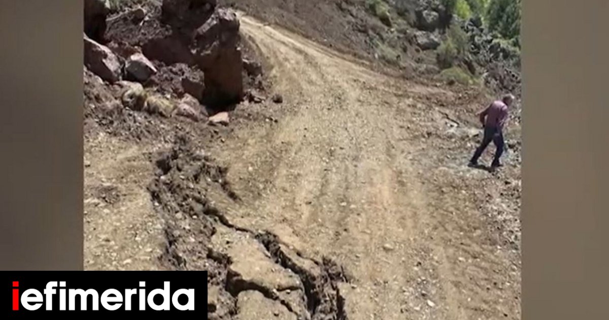 Ιωάννινα: Αποκλεισμένο για 6η ημέρα το Δίστρατο Κόνιτσας -Κατολίσθηση ...