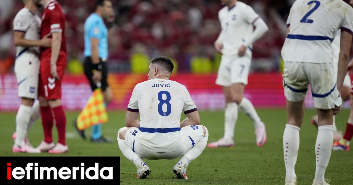 EURO 2024: Ισοπαλία που γέμισε χαμόγελα τη Δανία, 0-0 με τη Σερβία και πρόκριση στους «16 ...