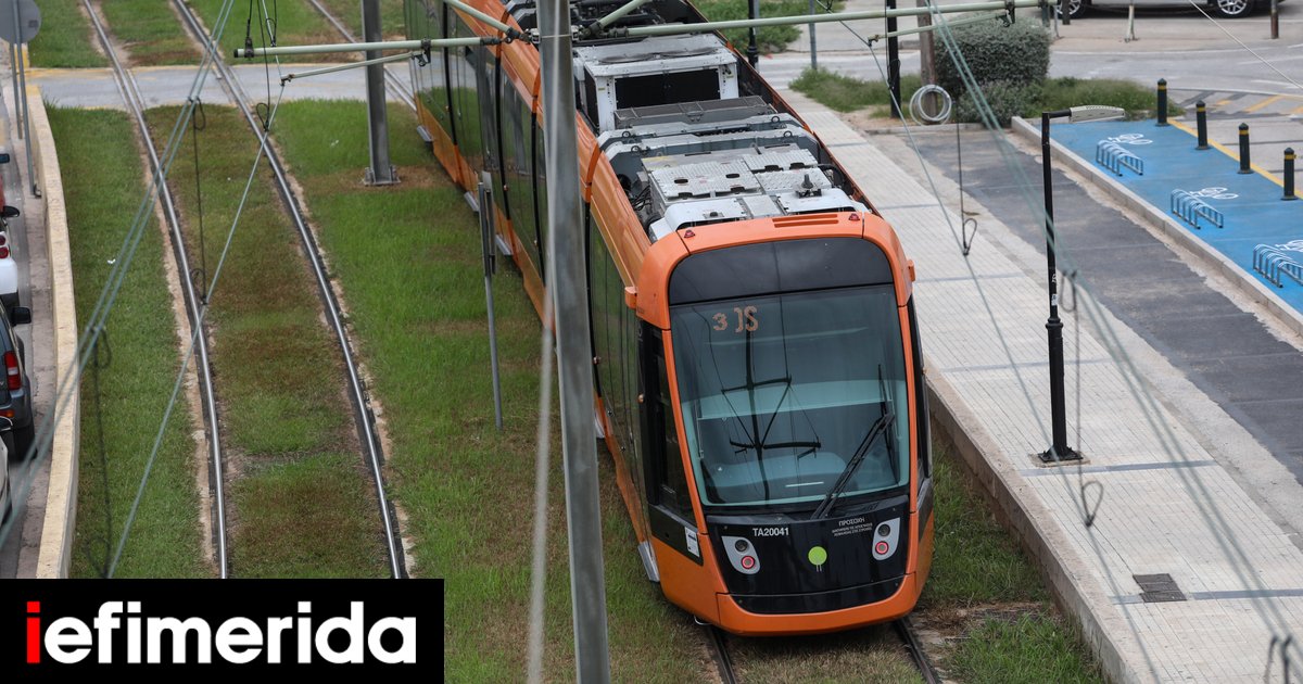 Προβλήματα στην κυκλοφορία της Γραμμής 7 του Τραμ λόγω συσσώρευσης υδάτων- Εκτός λειτουργίας 4 ...