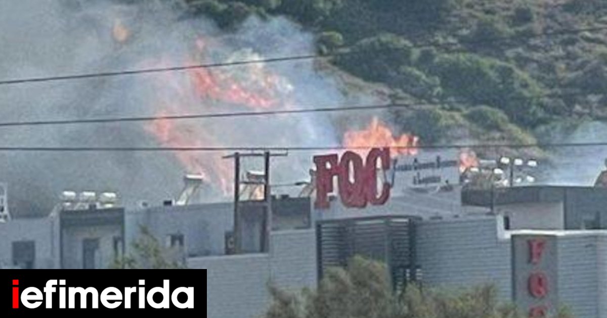 Φωτιά στη Ρόδο: Εστάλη 112, «παραμείνετε σε ετοιμότητα» - iefimerida.gr