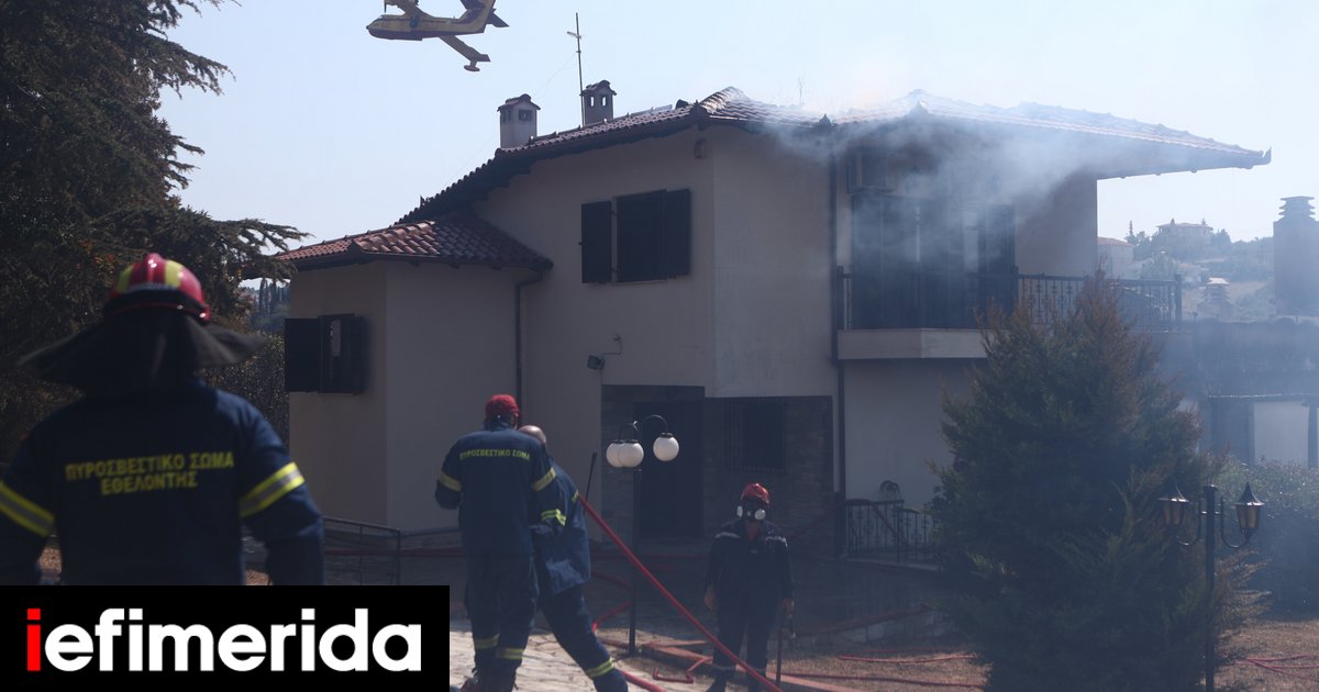 Θεσσαλονίκη: Από έκρηξη μετασχηματιστή εκτιμάται πως ξεκίνησε η φωτιά ...