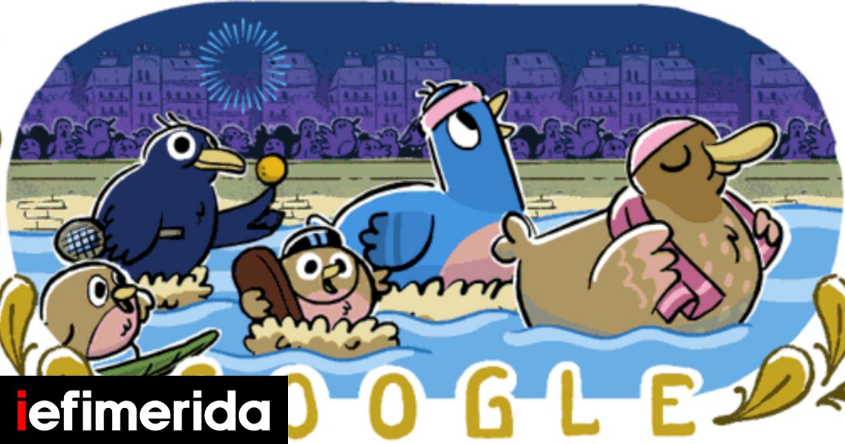 Η Google γιορτάζει την έναρξη των Ολυμπιακών Αγώνων του Παρισιού με ένα ξεχωριστό doodle ...