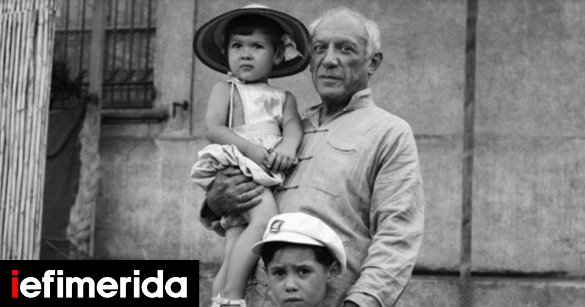 Η Κρήτη έγινε πατρίδα, χαρά της ζωής, της Παλόμα και του Κλοντ Πικάσο ...