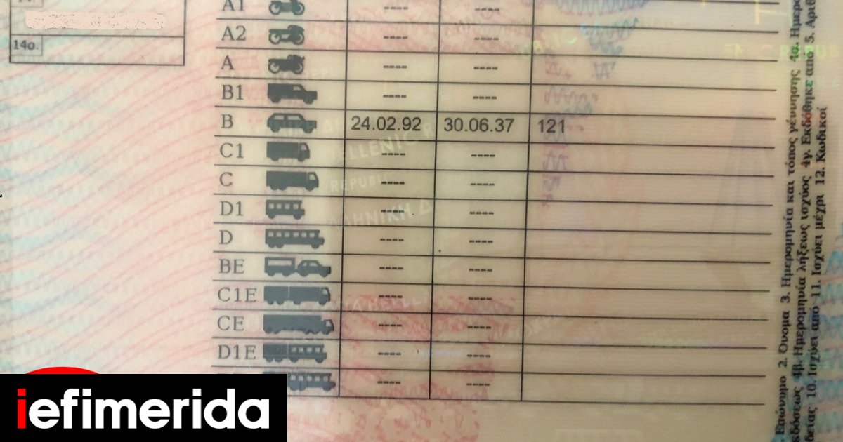 Τι είναι αυτός ο άγνωστος αριθμός που υπάρχει στο δίπλωμα οδήγησης ...