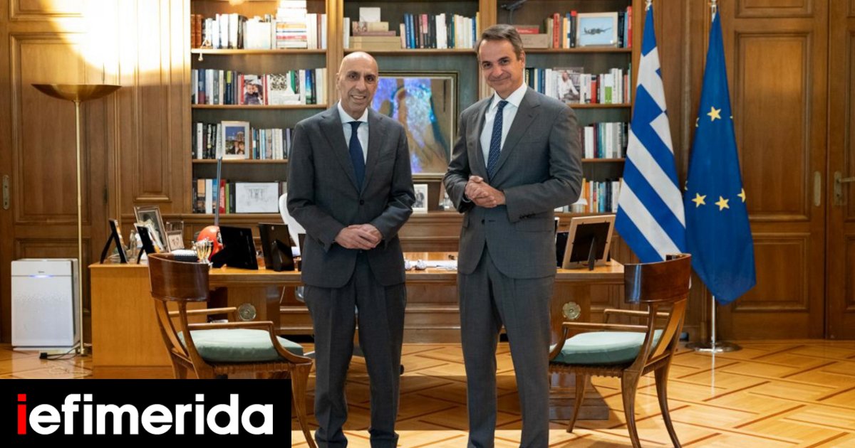 Συνάντηση Μητσοτάκη-Μπρατάκου: Παρουσίασε στον πρωθυπουργό τους στόχους ...