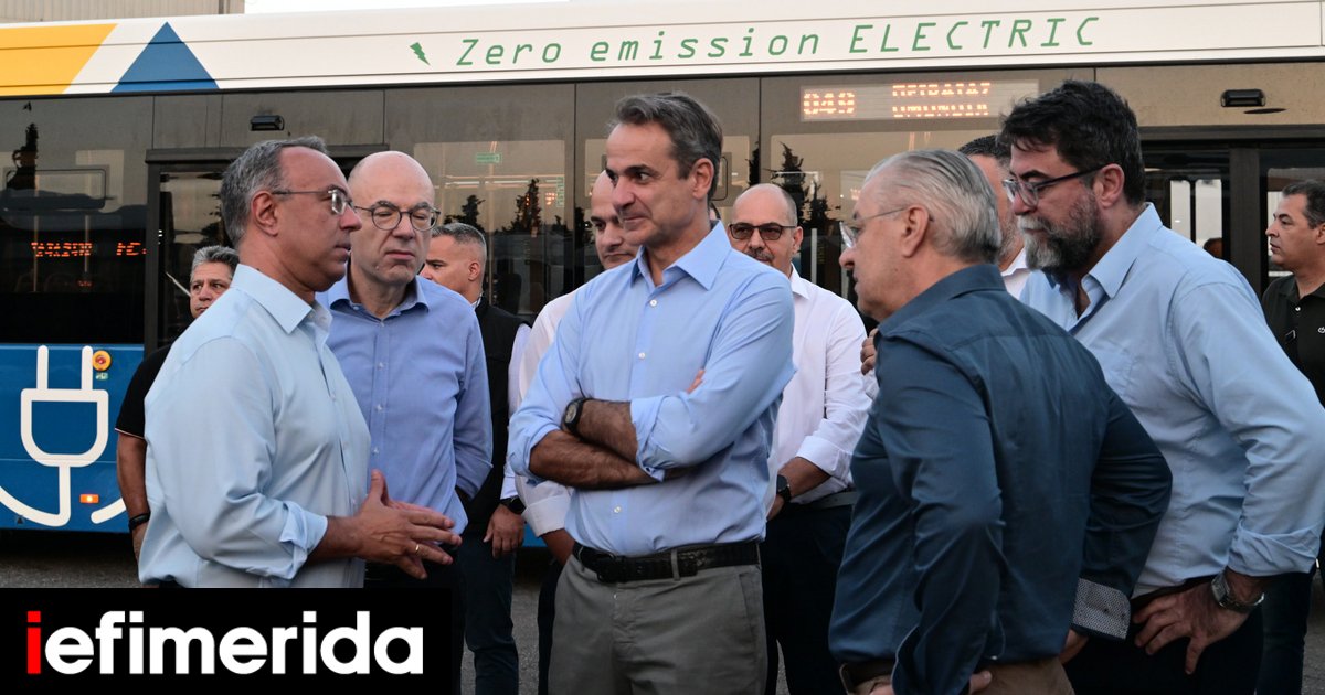 Αιφνιδιαστική επίσκεψη Μητσοτάκη στο αμαξοστάσιο της ΟΣΥ -«Στόχος μας ...