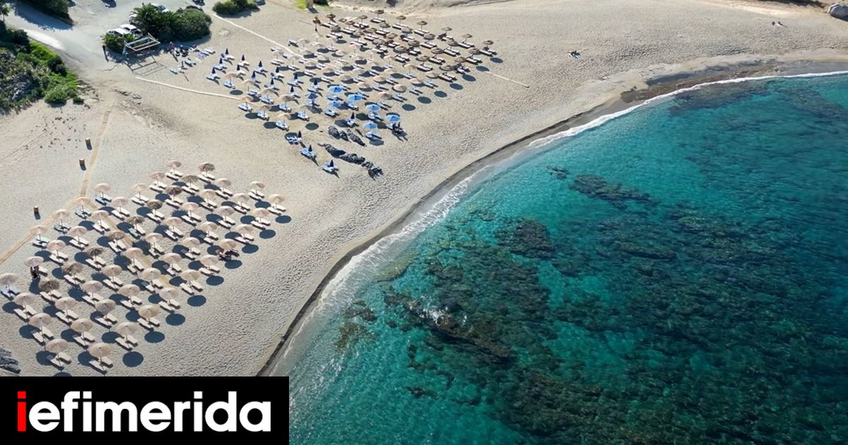 Σχοινάρια: Η εκπληκτική παραλία της Κρήτης με τα πεντακάθαρα και διαυγή ...
