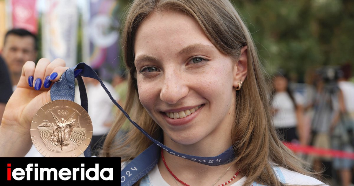 Ολυμπιακοί Αγώνες 2024: Η Μπαρμπόσου έλαβε το χάλκινο μετάλλιό της στο Βουκουρέστι -Αντέδρασε η ...
