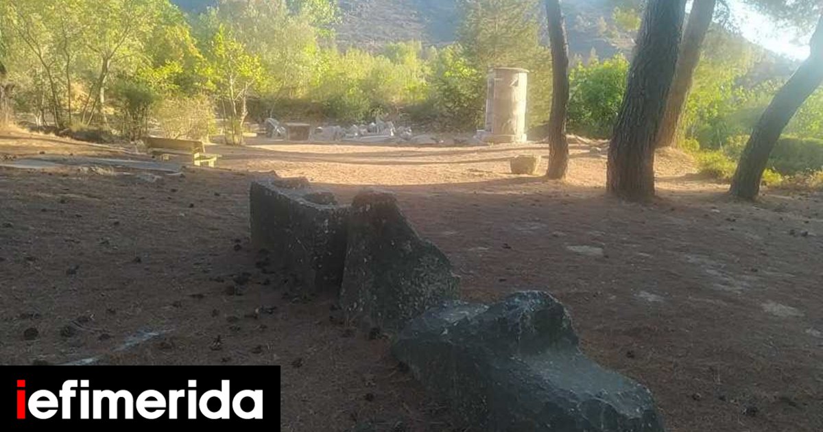 Φωτιά στην Αττική: Αλώβητος ο αρχαιολογικός χώρος του Διονύσου (Ικάριον ...