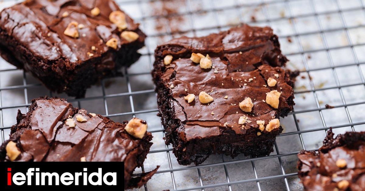 Συνταγή για brownies με γιαούρτι -Με ελάχιστες θερμίδες και 5 εύκολα ...