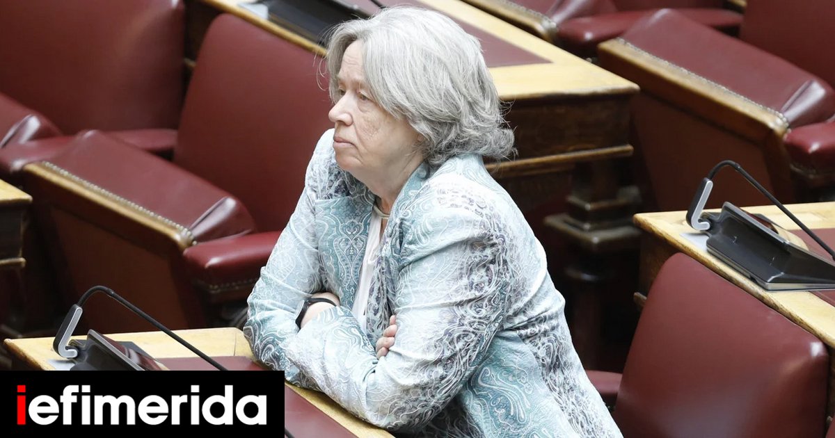 Linou Refuses to Resign After Expulsion from Syriza group - iefimerida.gr