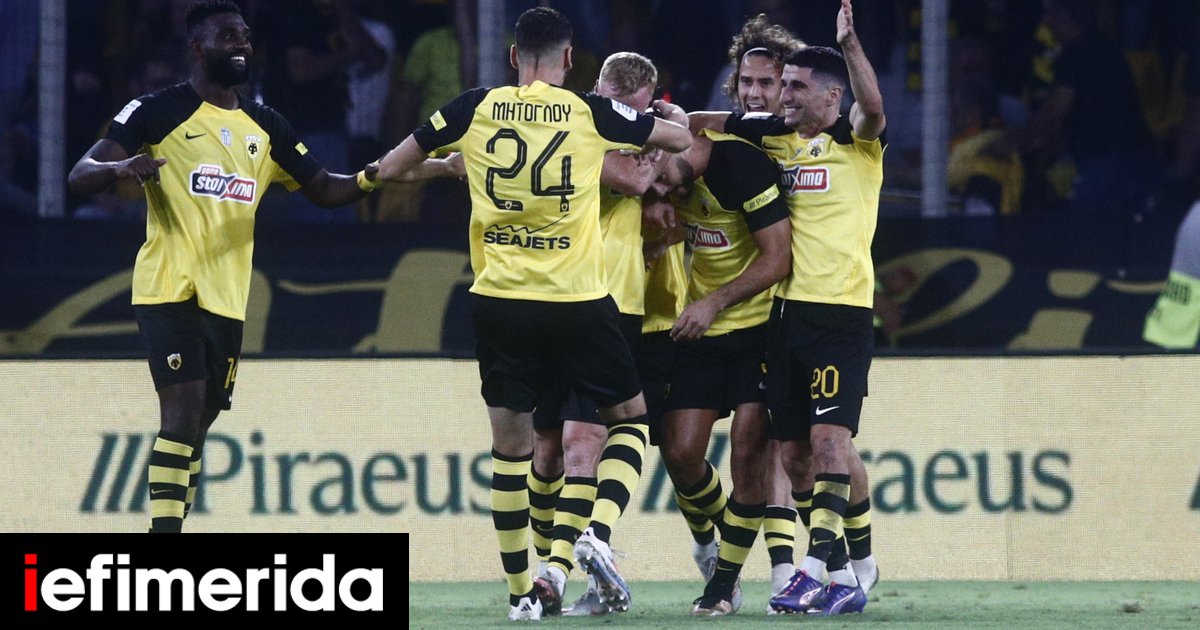 ΑΕΚ-Παναθηναϊκός 2-0: Η Ένωση πήρε το αθηναϊκό ντέρμπι και ανέβηκε στην ...