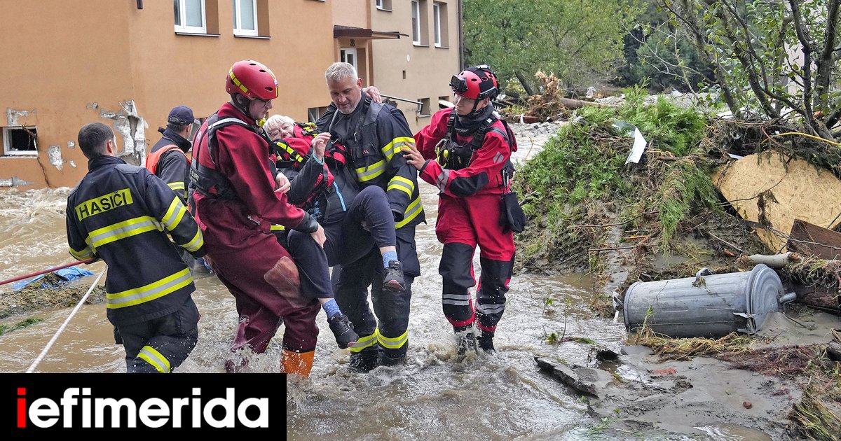Σαρωτικό πέρασμα της κακοκαιρίας Boris από την Ευρώπη: Οκτώ νεκροί ...