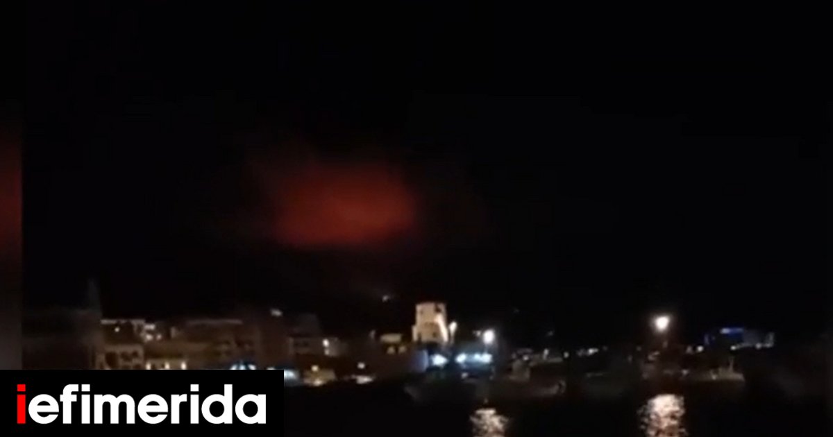 Κάρπαθος: Μαίνεται η φωτιά στον ΧΥΤΑ -Δεν απειλούνται σπίτια -Εστάλη ...