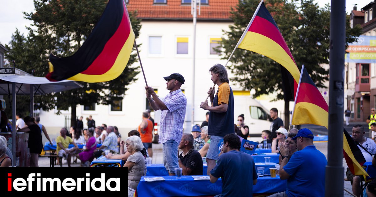Πολιτικός σεισμός στη Γερμανία: Πρωτιά για το AfD στη Θουριγγία -Τι δείχνει exit poll ...