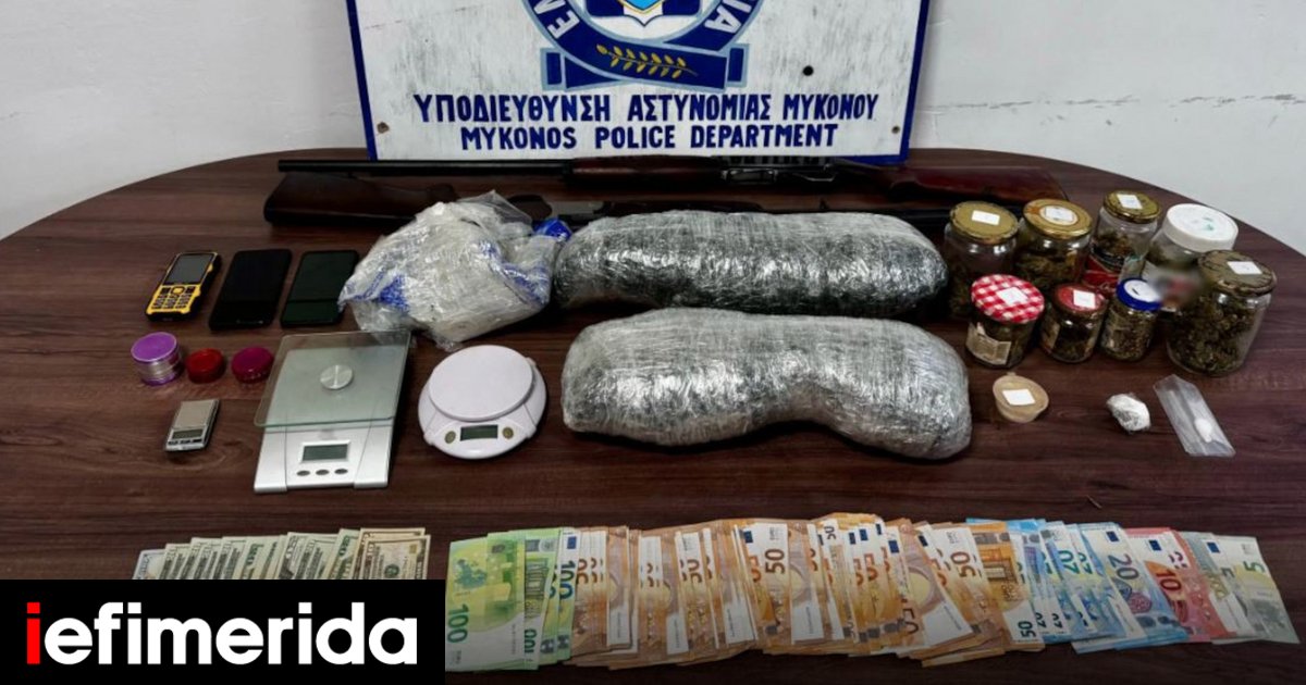 Μύκονος: Εξαρθρώθηκε συμμορία που διακινούσε κοκαΐνη και κάνναβη ...