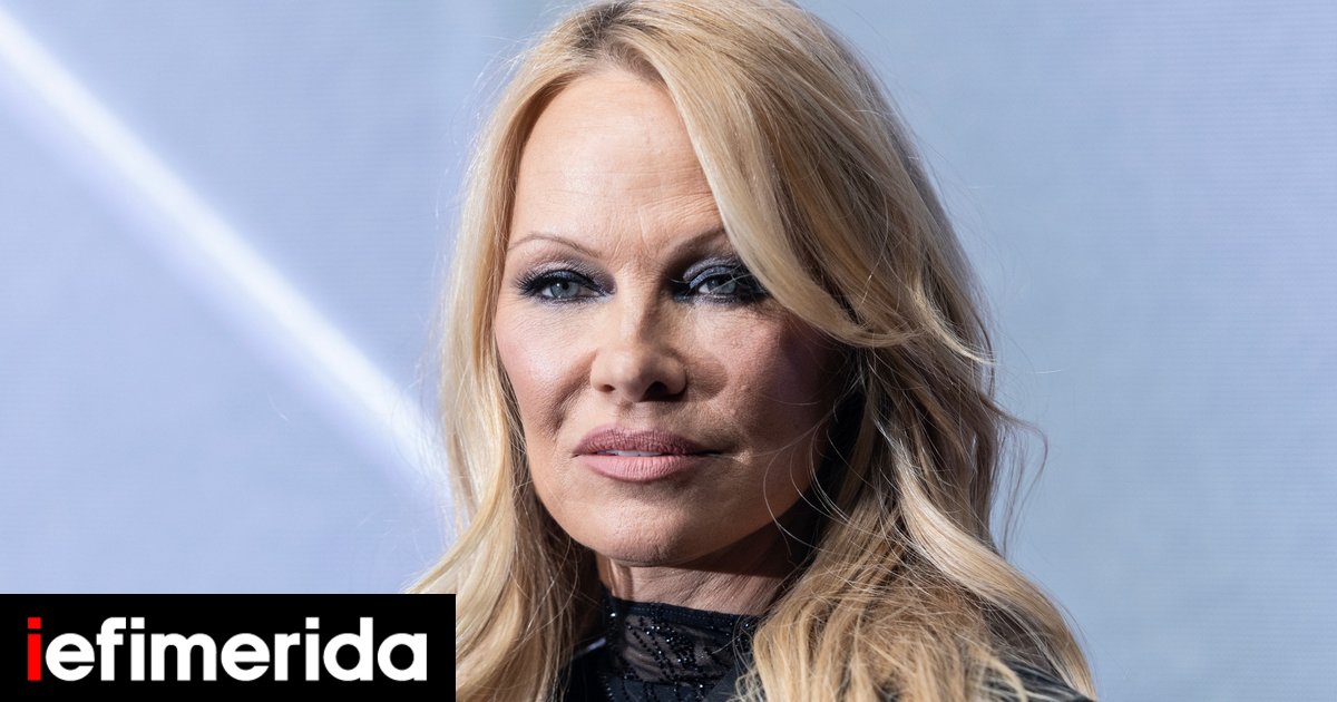 Η Πάμελα Αντερσον εμφανίστηκε σε εκπομπή και όλοι απορούσαν με αυτό που φορούσε [εικόνες ...