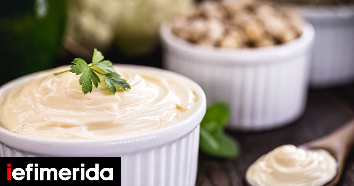 Η vegan μαγιονέζα της Βαλέριας Κουρούπη έχει τέλεια υφή και μοναδική γεύση - iefimerida.gr