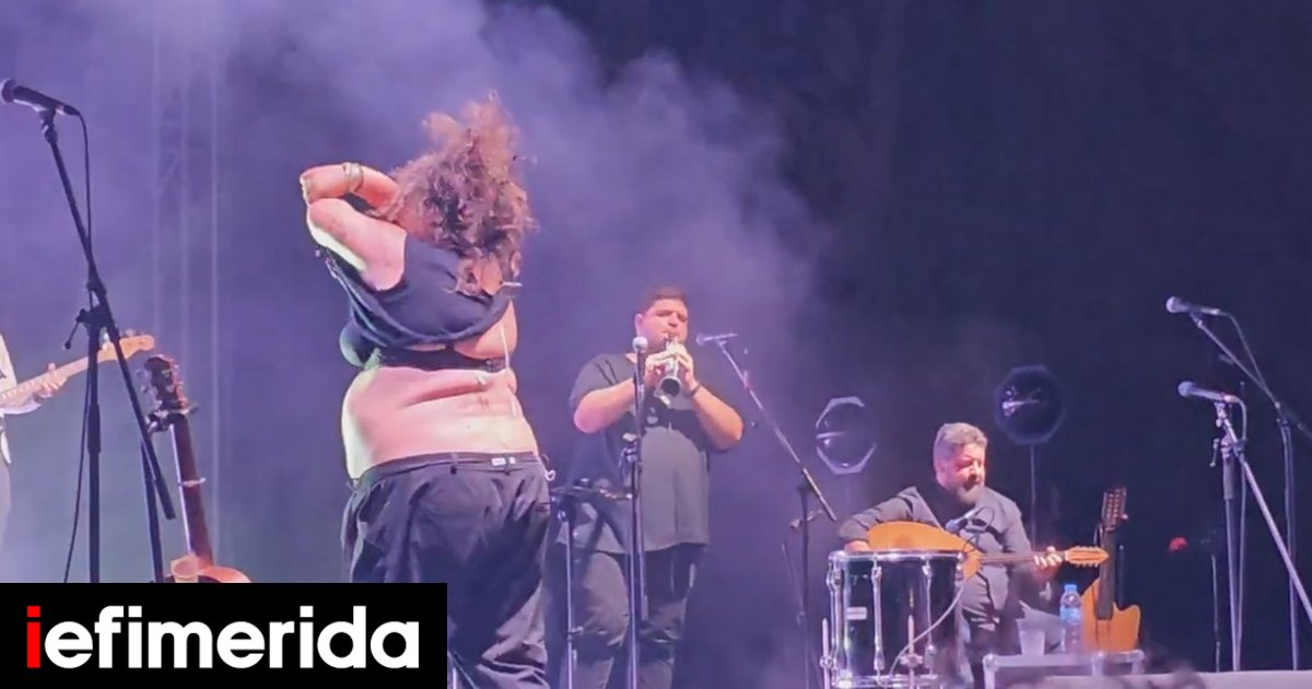 Ματούλα Ζαμάνη: Αντιδράσεις για την κίνηση να βγάλει την μπλούζα της ...