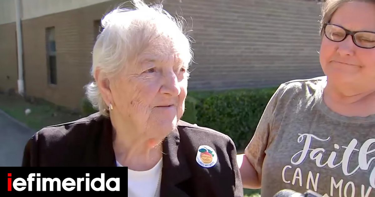 Μια γυναίκα ψήφισε για πρώτη φορά στα 81 της και έγινε viral - iefimerida.gr