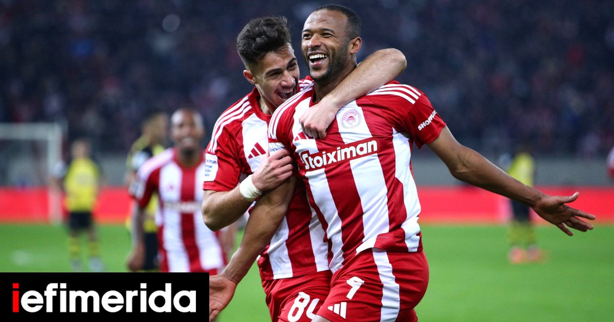 Ολυμπιακός-ΑΕΚ 4-1: Ανέβηκε στην κορυφή με θρίαμβο και τρομερό Ελ Κααμπί που πέτυχε χατ-τρικ ...