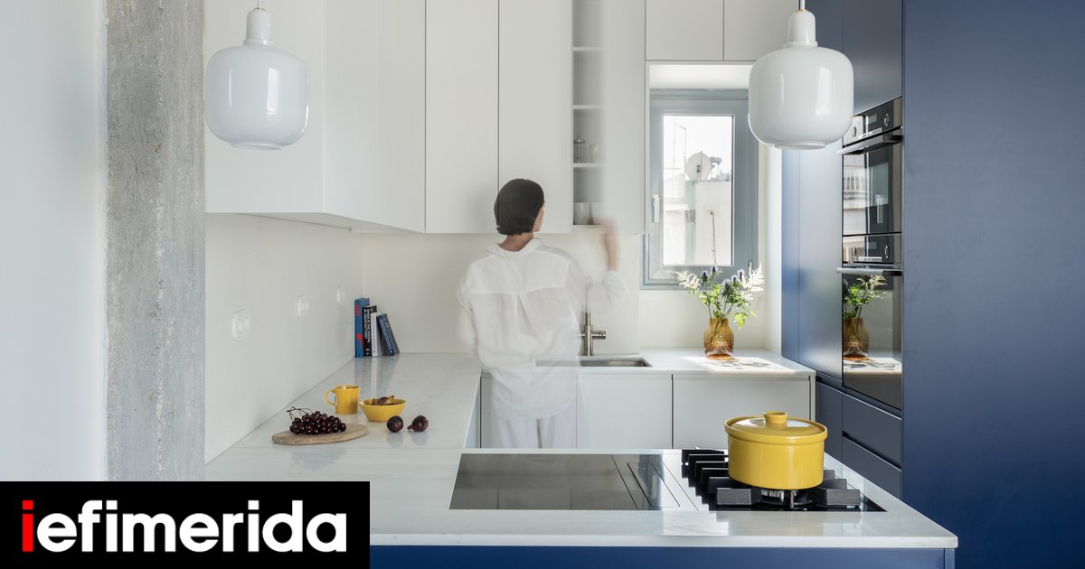 Πώς ένα ρετιρέ 50 τ.μ. του 1964 στο Παγκράτι μεταμορφώθηκε σε ένα μοντέρνο διαμέρισμα -Το πριν ...