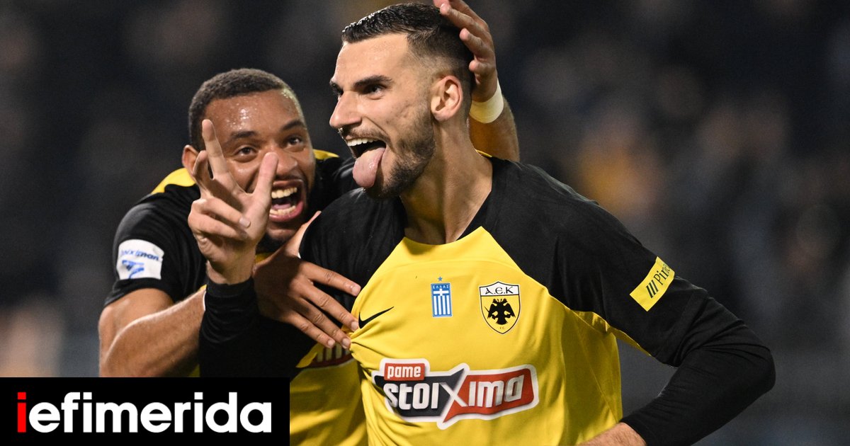 Λαμία-ΑΕΚ 0-1: «Έπιασε» κορυφή με Μήτογλου και... περιμένει [βίντεο ...